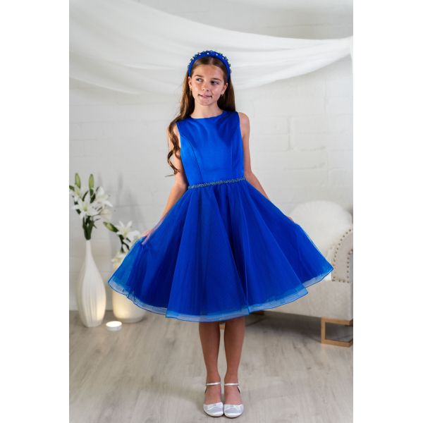 Peacock Confirmation Dress